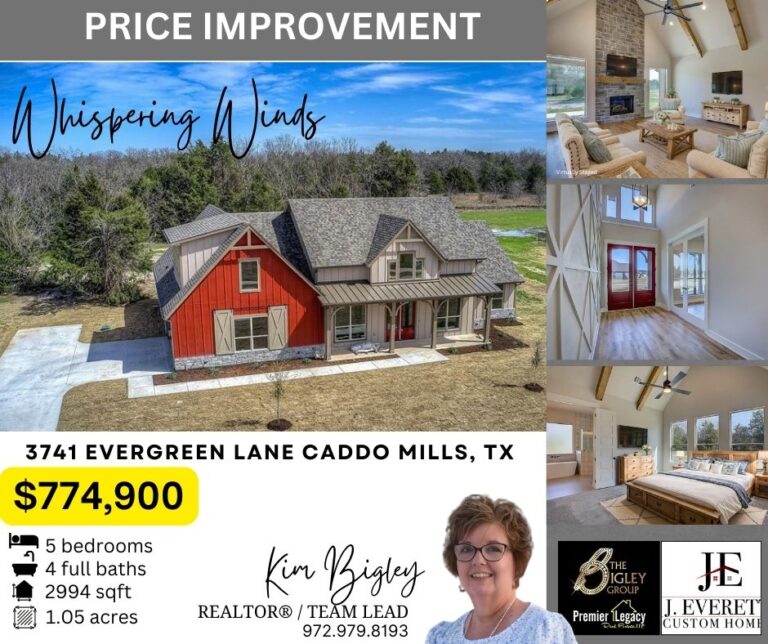 Caddo Mills – J Everett Custom Homes LLC